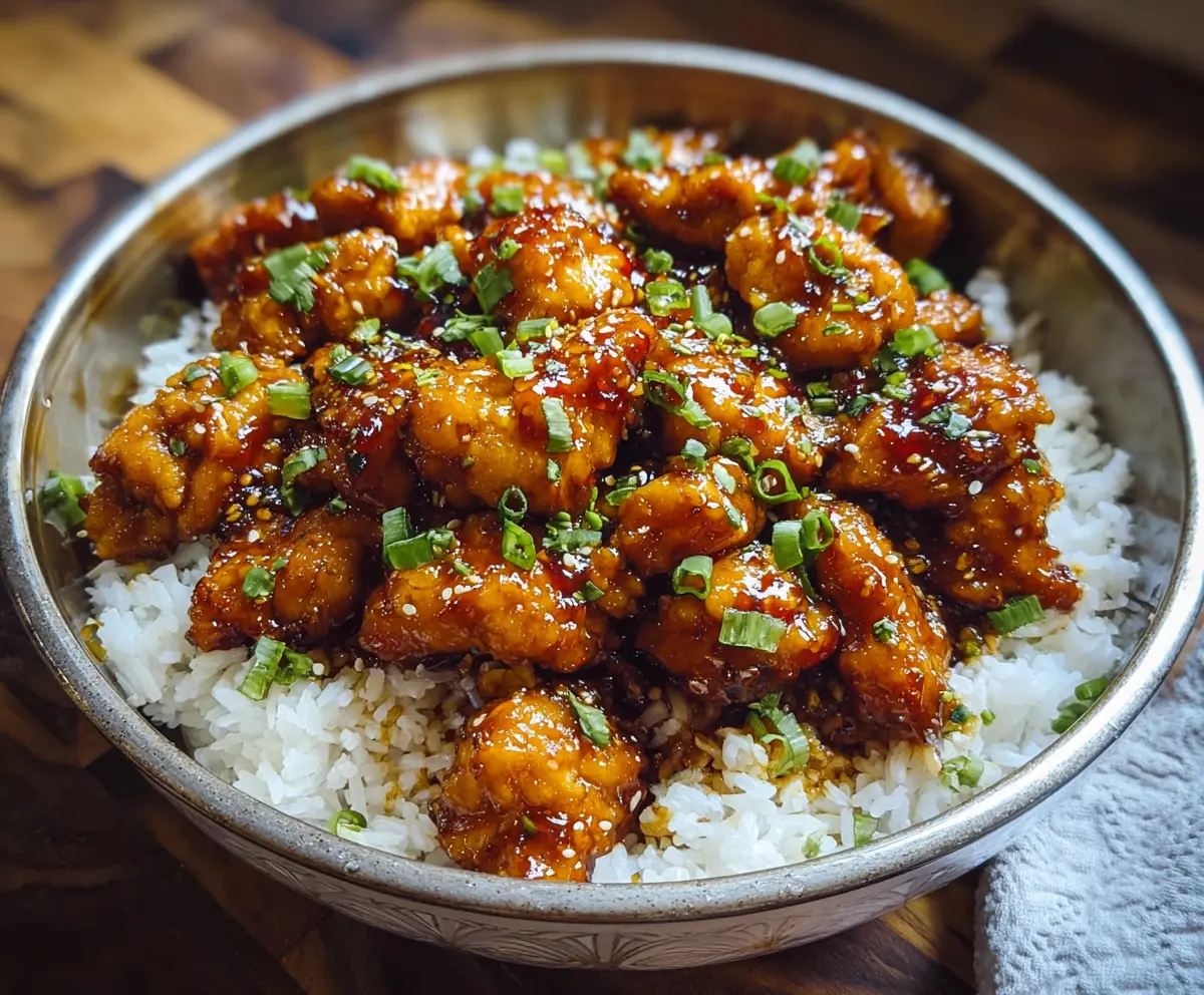 Easy Chinese Honey Garlic Chicken