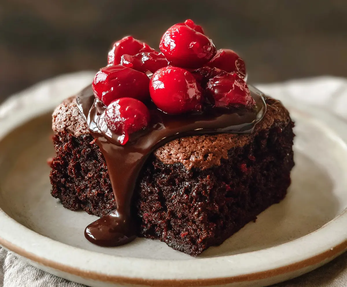 Easy Chocolate Cherry Cake Recipe