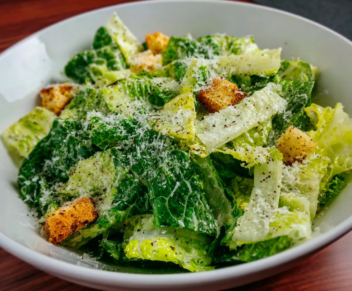 Crunchy Lemon Parmesan Salad Recipe
