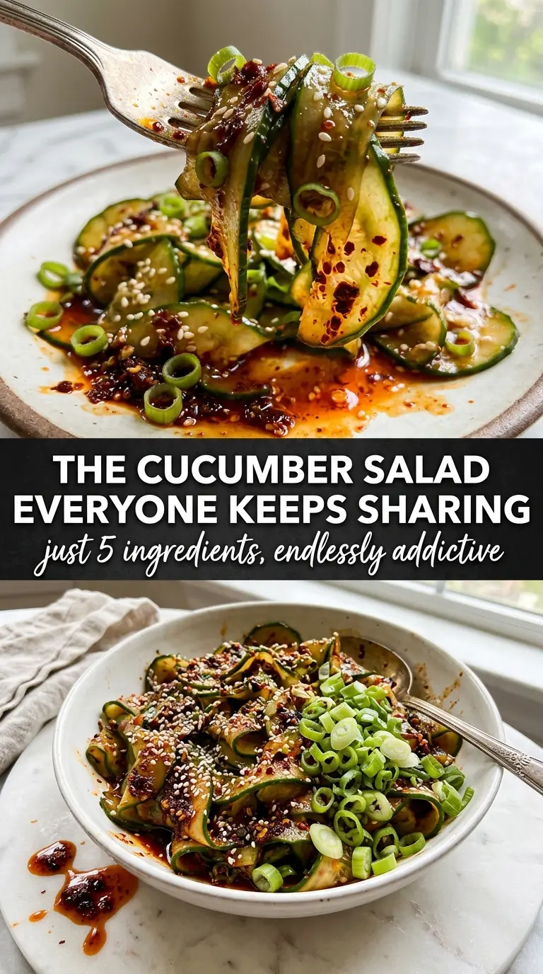 Million Dollar Cucumber Salad (Creamy & Crisp)